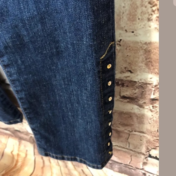 Cache | Jeans | Cache Jeans Sz 2 Stud Ankle Straight | Poshmark